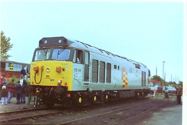 35MM RAILWAY COLOUR Negative Class 50 149 at Worksop £1.95 - PicClick UK