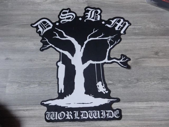 D.S.B.M PATCH BACKPATCH Laser Cut DSBM METAL Anti Life Taake Marduk ...