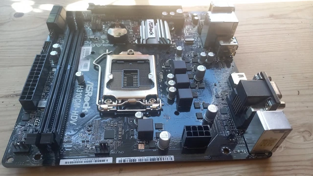 ASROCK H310CM-DVS INTEL Micro ATX DDR4 VGA DVI LGA 1151 Socket H4 £65. ...
