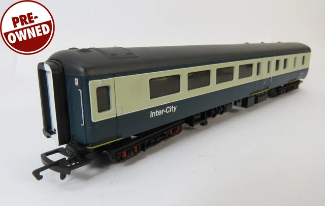 OO GAUGE HORNBY (E9481) BR MK2 Blue & Grey Coach Intercity With Figures ...