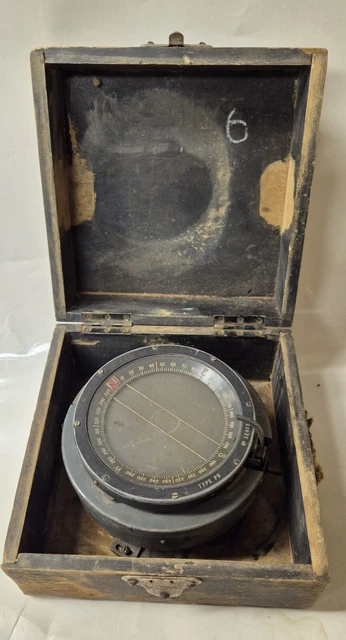 COMPASS WW2 AIRCRAFT Cockpit Compass RAAF RAF Air Ministry $450.00 ...