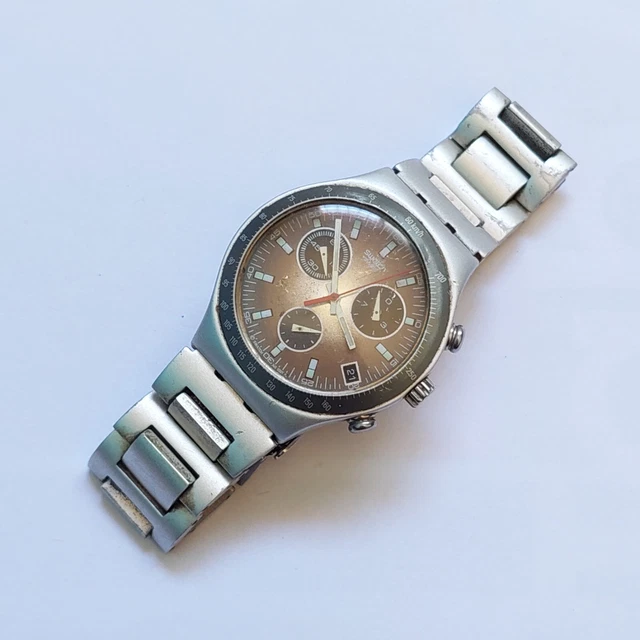 SWATCH IRONY CHRONO Aluminium EUR 48,00 - PicClick FR