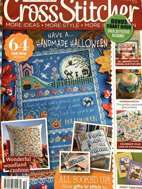 CROSS STITCHER MAGAZINE Various Multiple Choice Drop Down Menu £2.49 ...