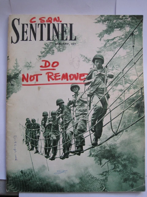 CANADIAN FORCES SENTINEL Magazine Jan 1971 Vol.7 #1 Soest to Lahr $7.00 ...