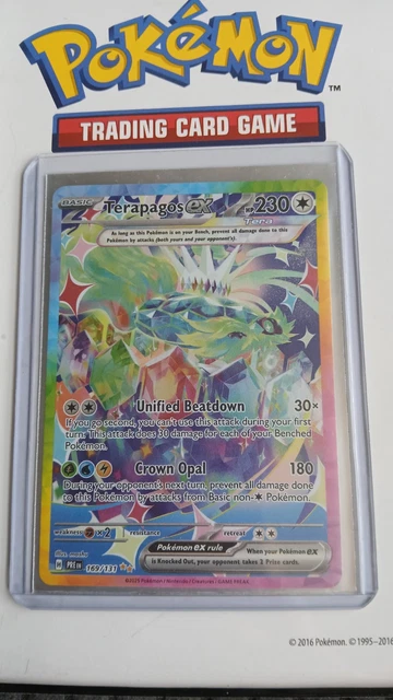 TERAPAGOS EX 169/131 - SIR - Prismatic Evolutions - Pokemon Card - PACK ...