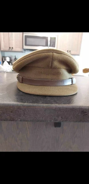 WW2 CANADIAN OFFICER Peak Cap $80.00 - PicClick CA