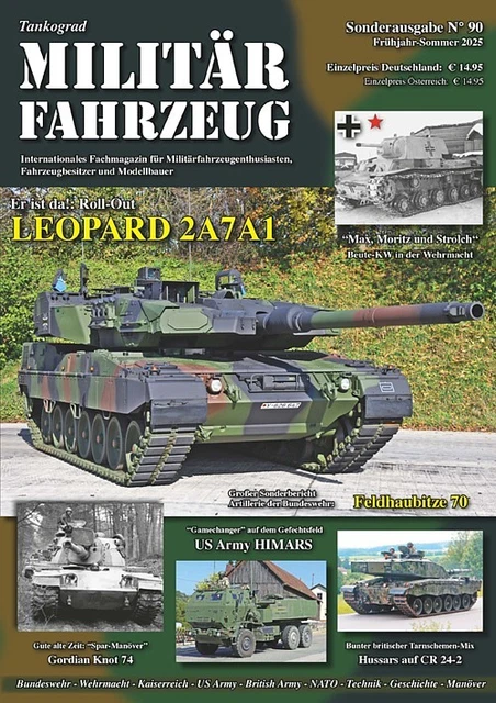 TANKOGRAD MILITÄRFAHRZEUGE NO.90 Leopard/Himars/Chieftain/Unimog ...