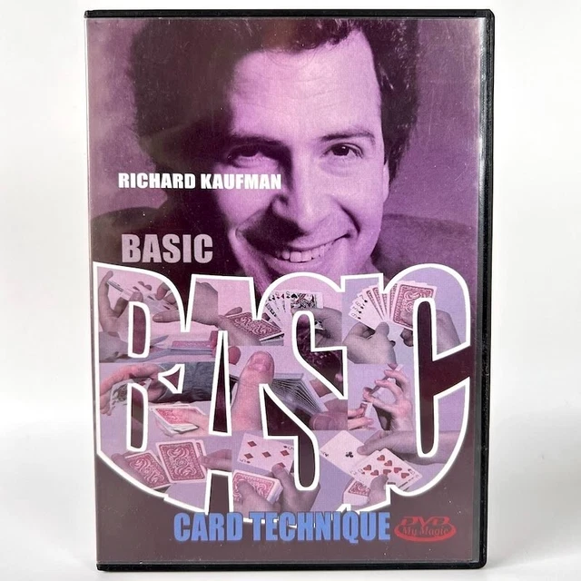 BASIC CARD TECHNIQUE - Richard Kaufman (Meir Yedid Magic Region 2 DVD) Free P&P EUR 12,74 ...