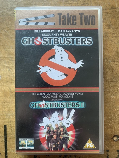 GHOSTBUSTERS 1 AND 2 Take Two- vhs video tape - Cult Classic EUR 9,13 ...