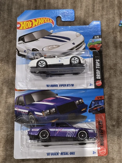 2026 HOT WHEELS Treasure Hunts '92 DODGE VIPER & '87 BUICK REGAL Boxed ...