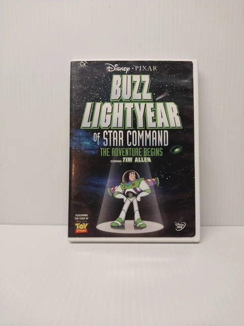 BUZZ LIGHTYEAR OF Star Command The Adventure Begins (Disney DVD, 2000 ...