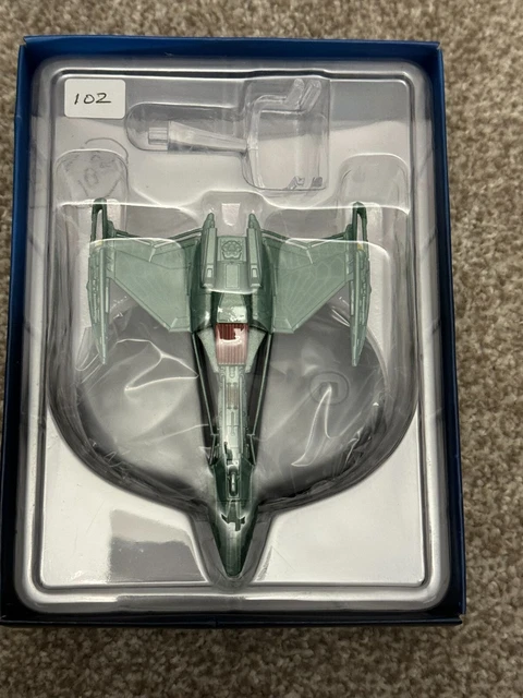 EAGLEMOSS STAR TREK Starships - #102: Klingon D5-Class Battle Cruiser ...