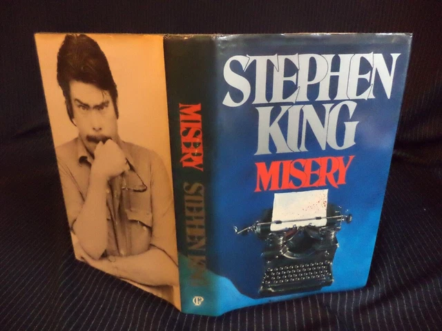 MISERY STEPHEN KING 1ST UK EDITION 1987 horror thriller novel book old ...