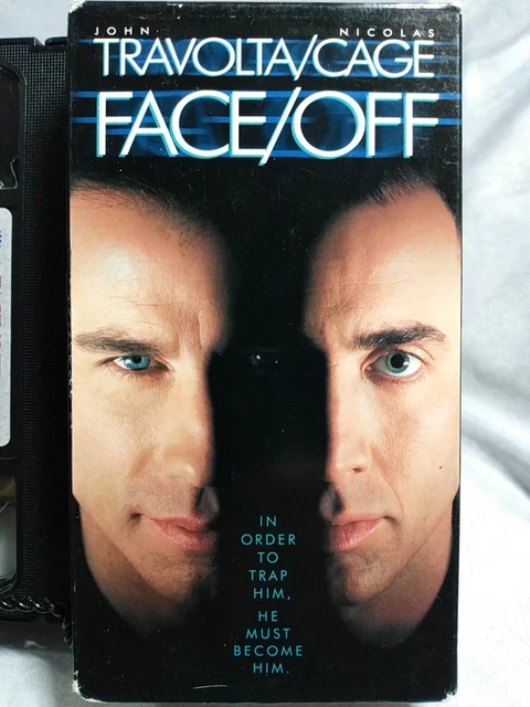 FACE/OFF VHS 1997 John Travolta Nicolas Cage £2.65 - PicClick UK