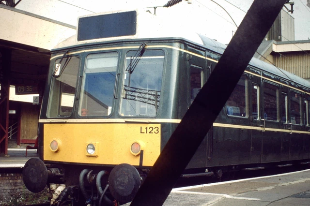 35MM RAILWAY SLIDE BR DIESEL Class 121 DMU L123 Original £3.99 ...