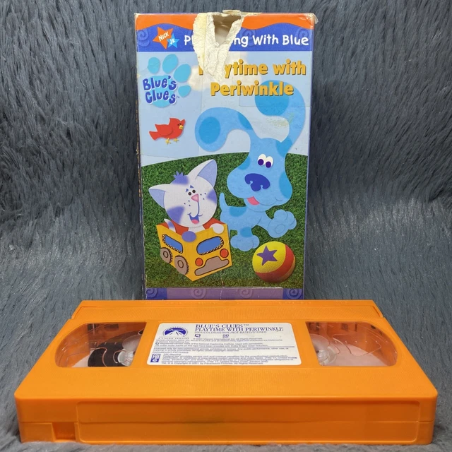 BLUES CLUES - Playtime With Periwinkle VHS Tape 2001 Nick Jr. Classic ...