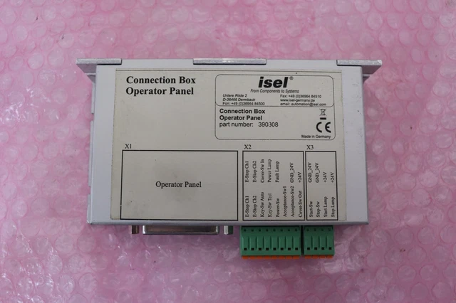 ISEL AG ADAPTER für Bedienkonsole Modul für Schaltschrankeinbau 390308 ...