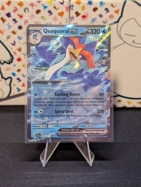 POKÉMON TCG QUAQUAVAL EX Paldea Evolved: 052/193 - NM EUR 1,22 - PicClick FR