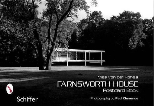MIES VAN DER Rohe's Farnsworth House: Postcard Book by Paul Clemence ...