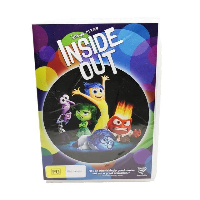 NEW : INSIDE Out (DVD 2015 Region 4) Disney Pixar Movie Film Free Post ...
