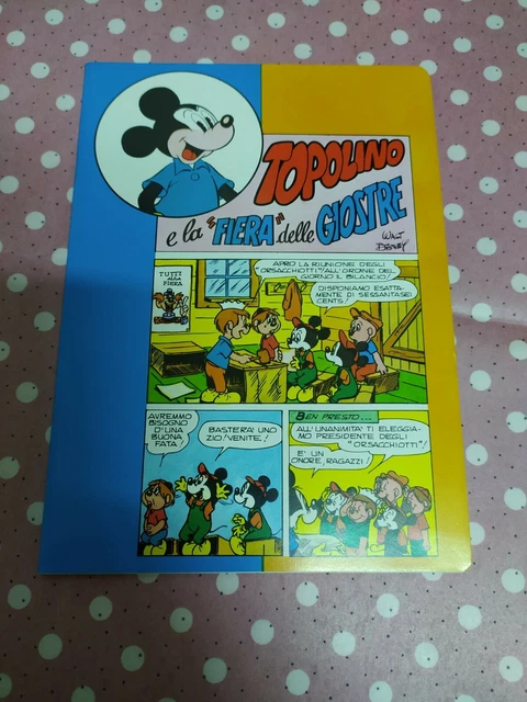 MOUSE AND THE FAIR - WALT DISNEY - Vintage 70's Pigna Paper Maker ...