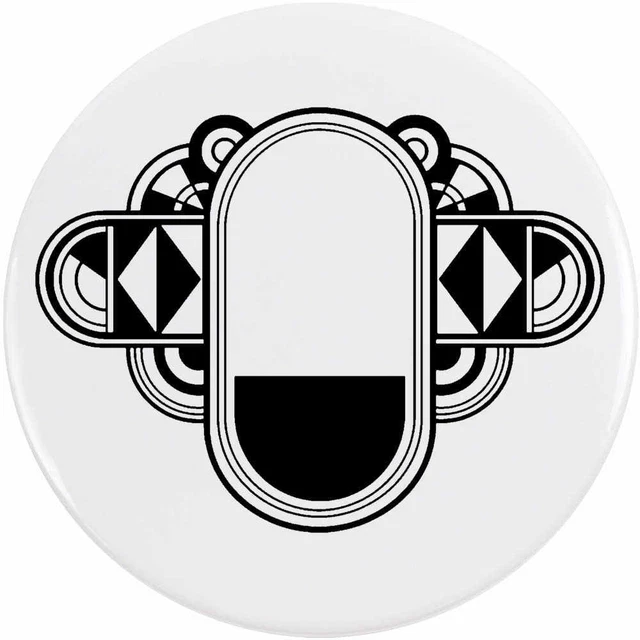 'ART DECO SHAPES' Button Pin Badges (BB037541) $6.57 - PicClick