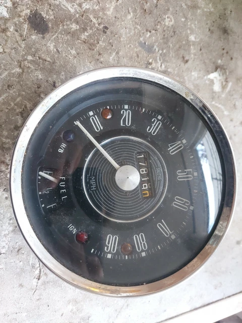 CLASSIC MINI MK1 Centre Binnacle Mounted Smiths Speedo £50.00 - PicClick UK