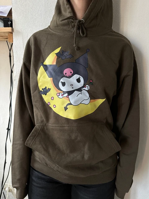 KUROMI HELLO KITTY my melody hoodie Y2K kpop jpop goth bmth drop dead ...