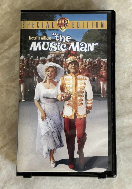 THE MUSIC MAN VHS in Black Plastic Clamshell Case Special Edition ...