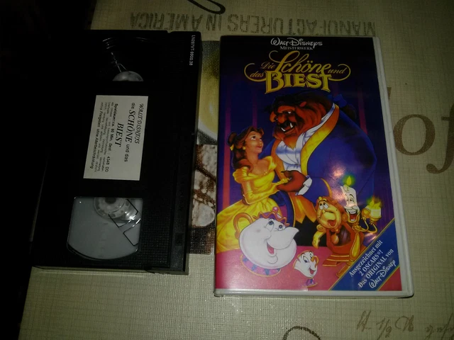 ORIGINAL WALT DISNEY VHS Video Kassette "Die Schöne und das Biest" EUR 650,00 - PicClick DE