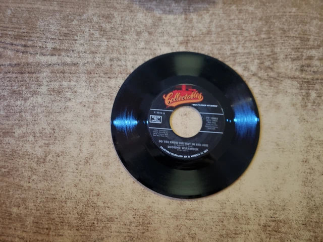 ANNÉES 1980 COMME NEUF-EXC Dionne Warwick Do You Know The Way To San ...
