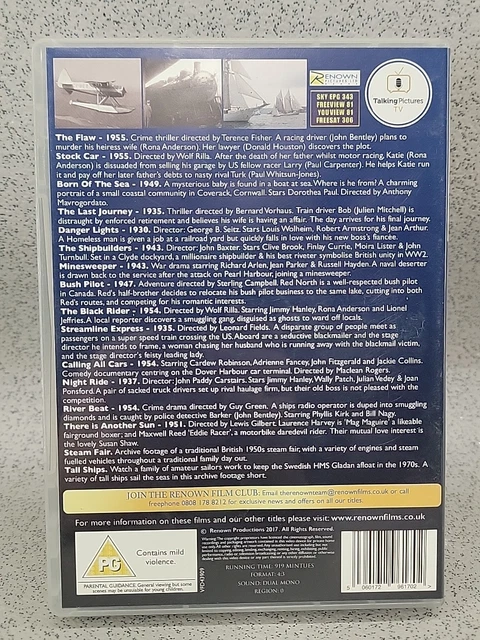 THE RENOWN VINTAGE Transport in Film Collection DVD (2017) Terence ...