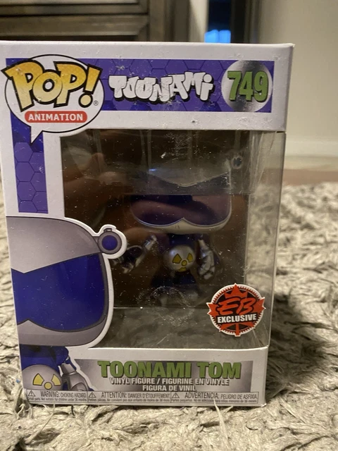FUNKO POP TOONAMI Tom Animation Vinyl Figure #749 EB Games Rare MINT ...