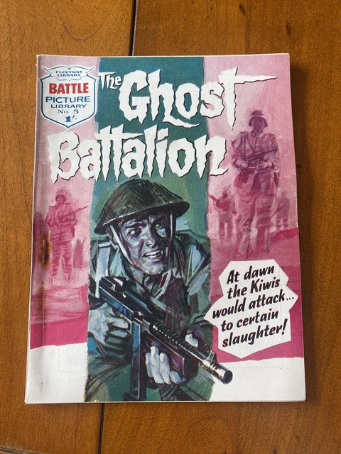 A FLEETWAY LIBRARY “Battle Picture” Magazine No.4 - “The Ghost ...