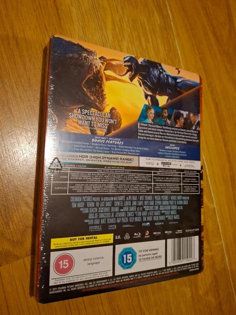 VENOM: THE LAST Dance 4k SteelBook - 4K UHD Blu-ray - NEW SEALED £26.00 ...