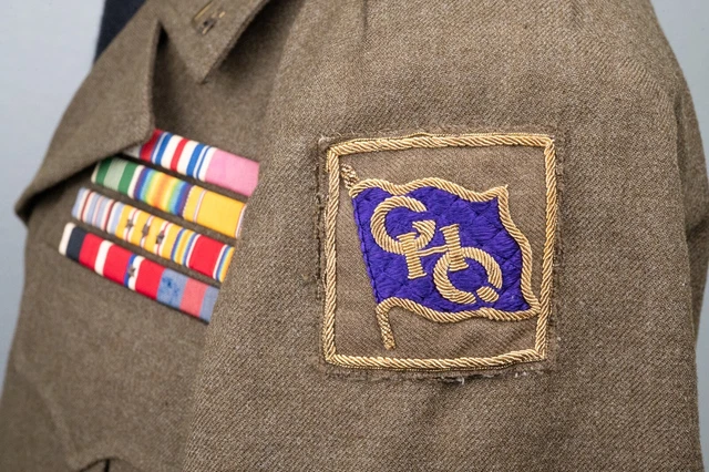 WWII IKE JACKET Uniform Brigadier General George A. Rehm Original ...