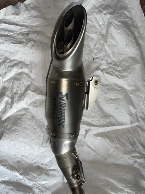 YAMAHA MT07 AKRAPOVIC Titanium Exhaust £750.00 - PicClick UK