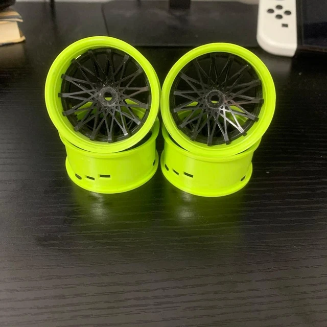 TAMIYA NEON GREEN RC Wheel Spoke Design £88.78 - PicClick UK