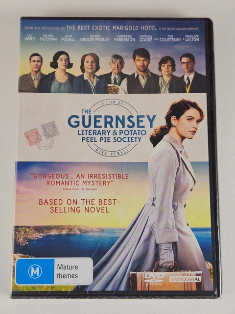 THE GUERNSEY LITERARY & Potato Peel Pie Society DVD (New & Sealed ...