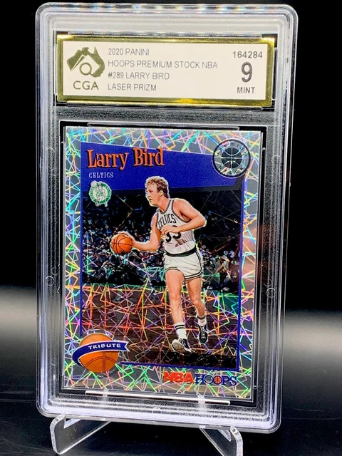 2019-20 LARRY BIRD NBA Hoops Basketball Card Premium #289 🔥 SILVER ...