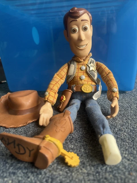 MATTEL PIXAR-DISNEY WOODY Doll Toy Story "Pull-string talking" £1.75 ...