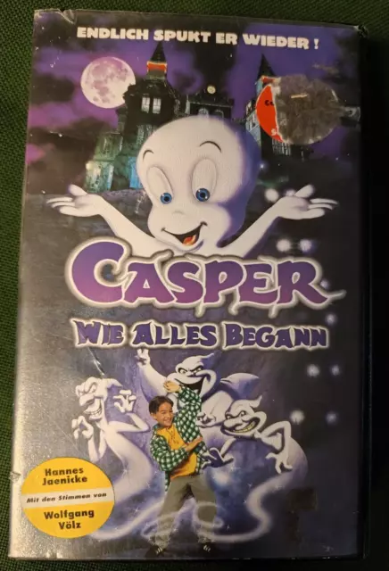 CASPER WIE ALLES begann VHS VIDEO Kassette EUR 1,00 - PicClick DE