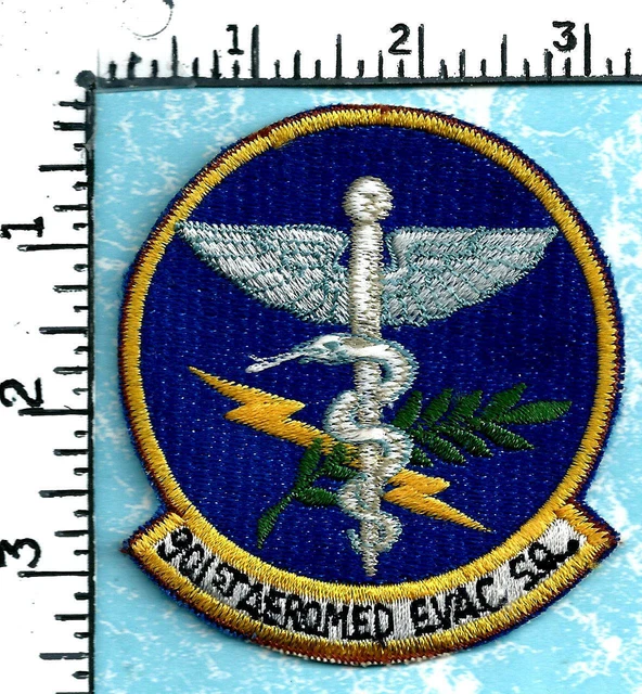 AUTHENTIC USAF VIETNAM war era patch (1966-1970) 901st Aeromedical Evac ...