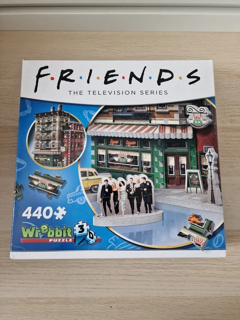 FRIENDS TV SHOW TV Series Wrebbit 3D Puzzle - Central Perk New £28.00 ...