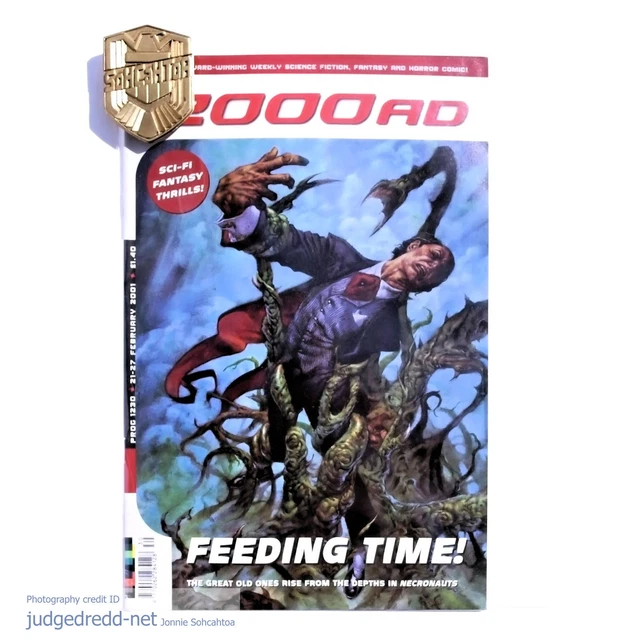 2000AD PROG 1230 Judge Dredd Comic Issue Very Good to Excellent ...