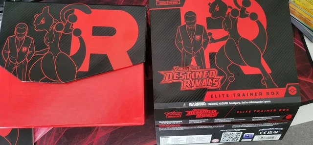 POKEMON DESTINED RIVALS elite trainer box ETB Opened WITH Promo - NO ...