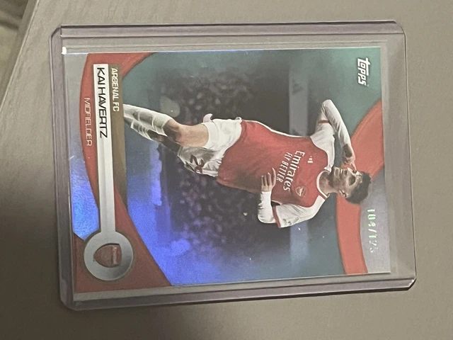 TOPPS ARSENAL TEAM Set 2023/24 Parallel Kai Havertz /125 £1.00 ...