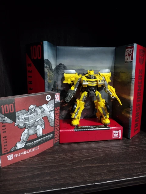 BUMBLEBEE TRANSFORMERS STUDIO Series 100 Deluxe Rise Beasts ROTB face ...