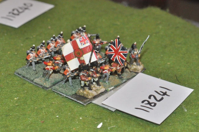 15MM NAPOLEONIC / british - line infantry 24 figs - (118241) £20.00 ...