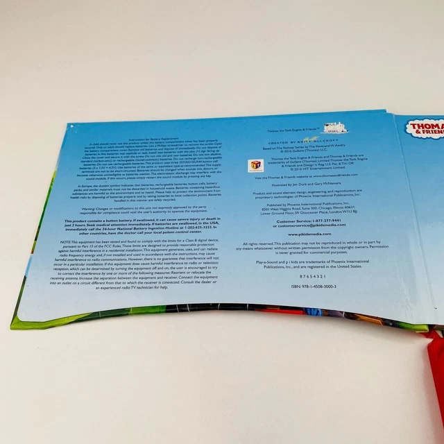 THOMAS & FRIENDS Lets go Thomas Interactive Book £15.48 - PicClick UK